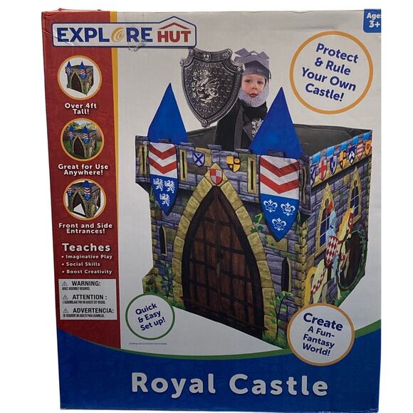 Explore hut | Toys | Royal Castle Explore Hut Kids Toy Explore Hut Play ...